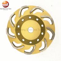 China L Shape Segment Abrasive Diamond Grinding Cup Wheels for sale
