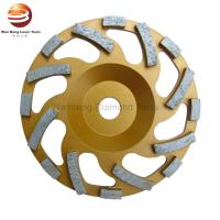 China OEM 10 Teeth L Shape Segment Concrete Cutting Wheel for Grinder for sale
