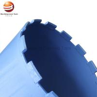 China Fast Drilling Flat Top Segmented Wet Diamond Core Drill Bits for sale