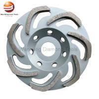 China L Shape Segment Abrasive Diamond Grinding Cup Wheels for sale