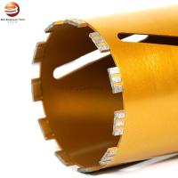 China Fast Cutting Turbo Segmented Dry Diamond Core Drill Bits for sale