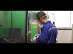 Automatic laser welding of diamond core drilling bit