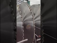 Reinforced Demolition Concrete Wall Saw Blade Laser Welded 1400mm
