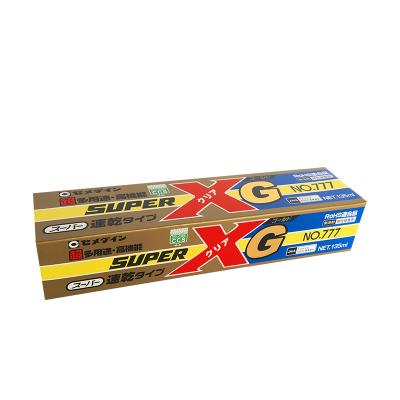 China Cemedine Super X 777 Adhesive for Transparent Quick-Drying Glue for sale