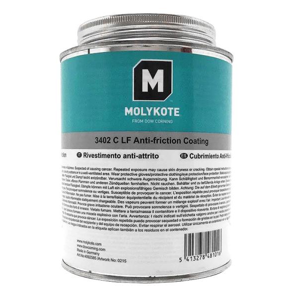 Quality Air Curing Dry Film Lubricant Molykote 3402 C-LF Composed Of Solid Lubricants for sale