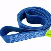 China Double Layers Polyester Flat Eye Web Sling 30mm 2 Tonne Lifting Sling for sale