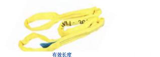 China Flat Polyester Webbing Sling With Various Safety Factors Abrasion Resistance for sale