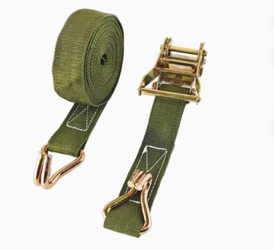 China Heavy-Duty Ratchet Tie Down Straps Secure Cargo With Confidence for sale
