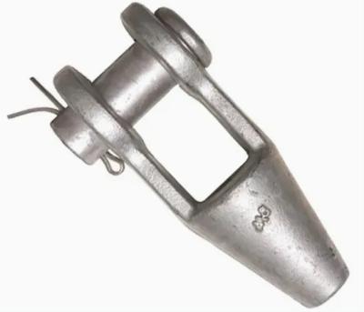 中国 G416 コッターピン付き 熱電化オープンスペルターワイヤロープソケット 販売のため