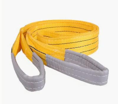 中国 EN 1492-2 認証 10T ポリエステル フラットアイ＆アイ ウェビングスリング – 高耐久性吊り上げソリューション 販売のため