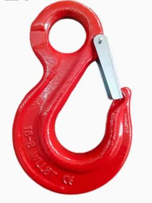 China G70 Lifting Rigging Hardware Forged Alloy Steel Clevis Grab Hook for sale
