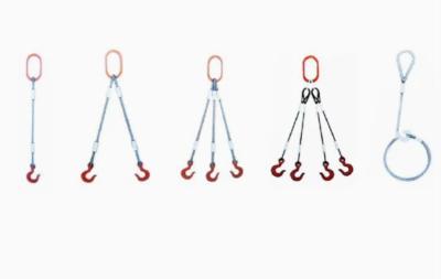 China DNV Offshore Container Lifting Steel Wire Rope Sling Safe & Certified Heavy Lifting for sale