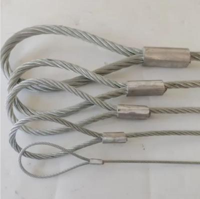 China Premium Galvanized Wire Rope Slings with Eye Loops: The Ultimate Lifting Solution for sale