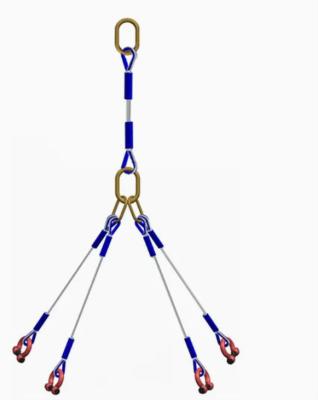 China Dnv 2.7-1 Standard 5-Leg Offshore Steel Wire Rope Sling | Premium Lifting Solution for sale