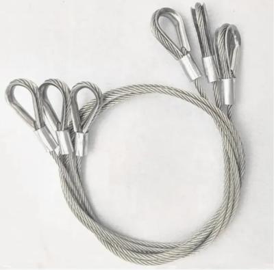 China Factory Direct 23mm Wire Rope Sling | High-Capacity Lifting Solution for sale