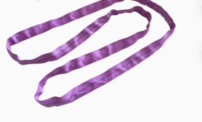 China China Manufacture 1t 1000kg 100% Polyester Round Webbing Lifting Belt Sling – Lightweight, Flexible, and Safety-First for European & US Markets for sale