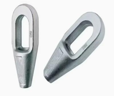 China G417 High Standard Grooved Closed Spelter Socket for Wire Rope Sling for sale