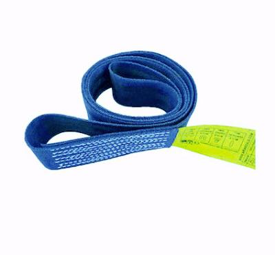 China 30mm Polyester Webbing Sling Custom Woven Tie-Downs Safety Factor for Secure Tying in Heavy-Duty Applications for sale