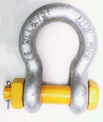 China RR-C-271D 0.75'' WLL 4.75 Tons Pin Bow Shackle for sale
