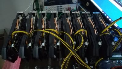 China Aparejo de la explotación minera de M08S 8GPU que mina la caja minera 8gpu de la moneda del dogecoin XCH de ETH LTC en venta
