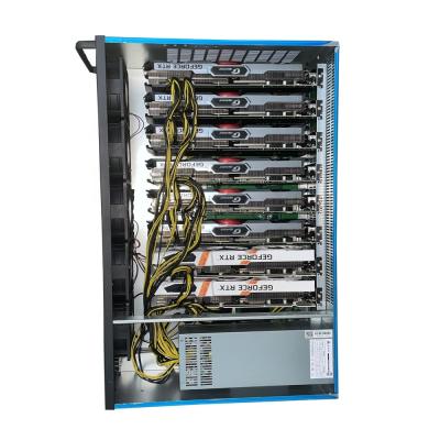 China RX 580 8 GPU Mijnbouwinstallatie 1660S 2060S 3060 3070 3080 3090 LTC Doge ZEC Te koop