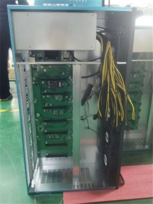 China 3000W la fuente de alimentación Rig Mining 6 GPU 70m m Pcie se distancia DDR3 al Ram 4GB en venta