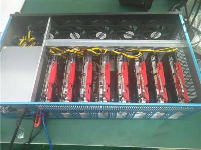 China 3000W la fuente de alimentación Rig Mining 6 GPU 70m m Pcie se distancia DDR3 al Ram 4GB en venta