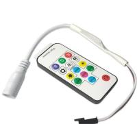 China 14 Keys Mini LED Strip Controller Rf Wireless Remote Led Controller For LED for sale