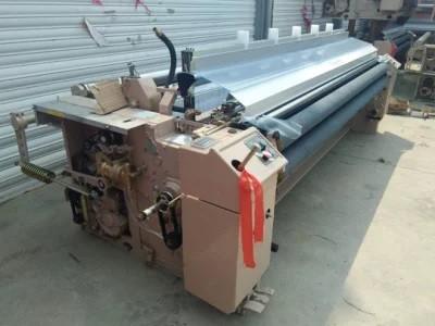 China De alta qualidade para a tela elástica lateral de pano quatro para a água Jet Textile Weaving Loom do mercado de Turquia com derramamento da came à venda
