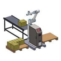 Quality QS-C5-F30 Cobot Palletiser with 30kg Payload and 10-12 Cartons/Minute Speed for for sale