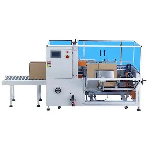 Quality Automatic Vertical Case Erector | 12 Boxes/Min Auto Box Opening Machine with for sale