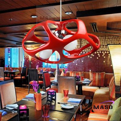 China Contracted Cantin Decoration Resin pendant lights for sale