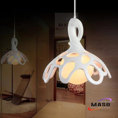 China Modern Design Resin Material Pendant Light LED 3 Watt Globe Bulb Optional Source for sale