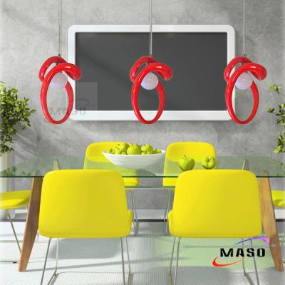 China Modern Simple Coffee Shop Decoration Branch Art Design Resin Pendant Lighting MS-P1054 for sale