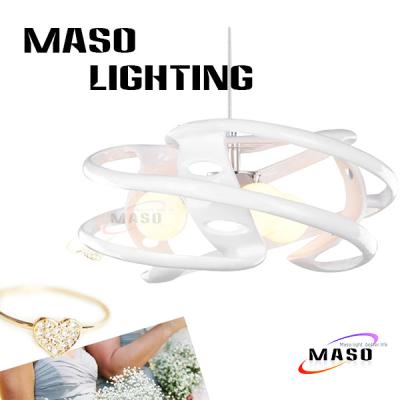 China Indoor resin pendant lamp LED bulb replacable lighting source three lamp holders for sale