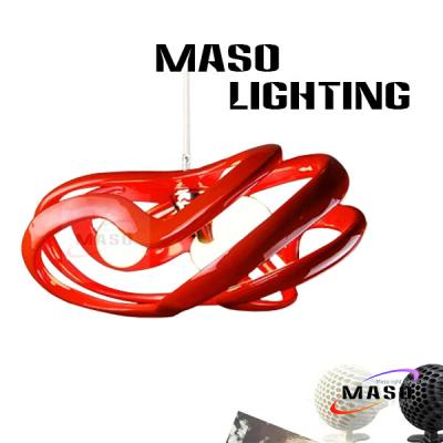 China Indoor resin pendant lamp LED bulb replacable lighting source three lamp holders for sale