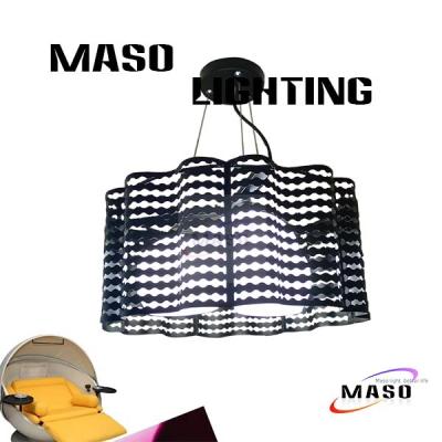 China MASO Wave Lace Iron Pendant Lamp Three light/One Lamp optional MS-I6028 for sale