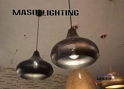 China Maso New Iron Material Pendant Lamp Corrosive Pocess Hanging Golden Pendant Lighting for Residential Installing MS-P5002 for sale