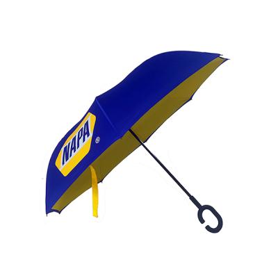 China Promotional NAPA Double Layer Inverted Umbrella 16 Panels 105cm for sale