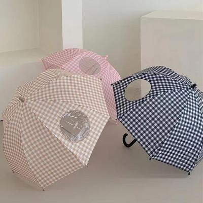 China Windproof Transparent Kid's Umbrellas 19 Inch 8 Ribs 300g Weight for sale