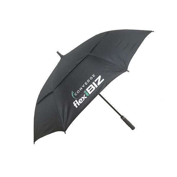 Quality 30 Inch Double Layer Promotional Umbrellas Windproof Large Auto Open Close Umbrella for sale