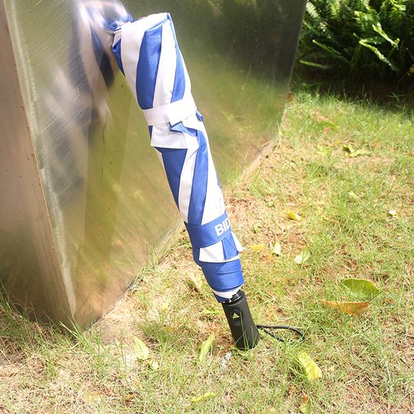Quality Sturdy 25-inch Folding Promotional Umbrella with Fiberglass Ribs and 3-year for sale