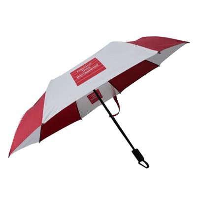 China 42 Inch Folded Double Layer Umbrella Auto Open And Close Umbrella for sale