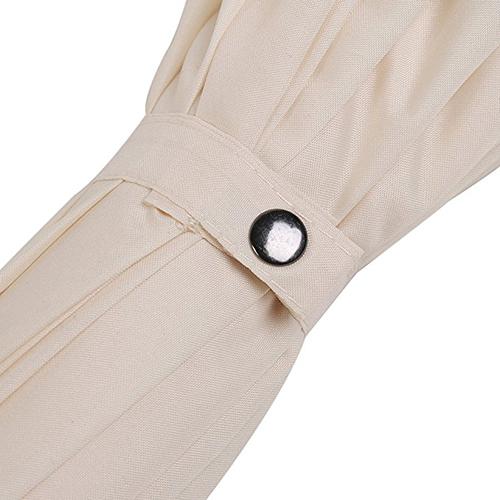 Quality 16 Ribs Manual Straight Walking Umbrellas With Curved Hook Handle for sale