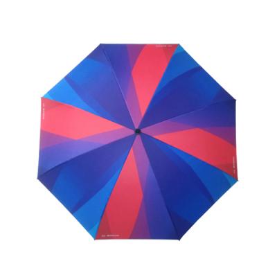 China Digital Printing Event Reverse Umbrellas 23 Inch Double Layer Inverted Umbrella for sale
