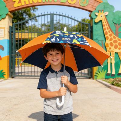 China 17 Inch Manual Opening Kid's Umbrellas For Aged 3-10 Years for sale