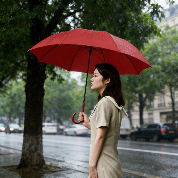 Quality Classic Elegance Walking Umbrellas Automatic Women's Straight Umbrella for sale