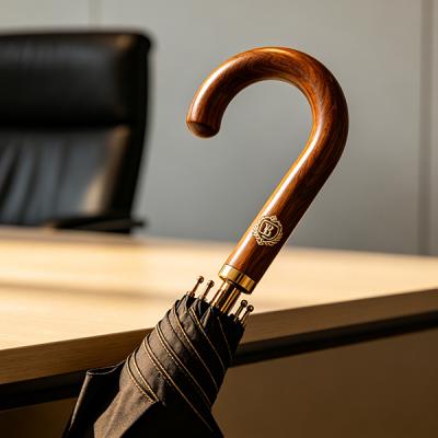 China J Hook Umbrella Custom Crook Handle Umbrella for sale