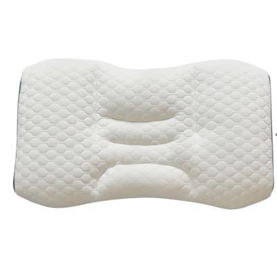 China 100% polyester geweven ortopedisch kussen voor nekpijnverlichting en ondersteuning in hotel Te koop