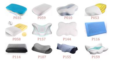 Cina Super Comfort Hypoallergenic Memory Foam Quadrato Mascherino Colletto Cuscino con Logo Personalizzato in vendita
